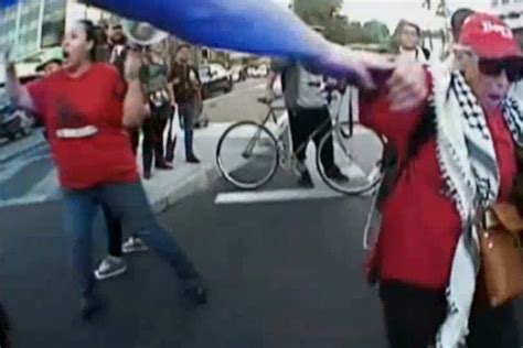 Bodycam Video Shows Elderly Woman Pushed To Ground During Protest Nbc