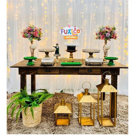 Aluguel kit formatura dourado verde C Cortina Led Fuxica Locações