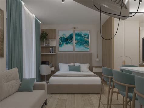 ინტერიერის 35 კვადრატული ბინის დიზაინი Facebook