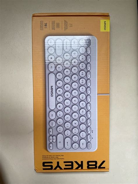 Miniso Keyboard Computers And Tech Parts And Accessories Computer Keyboard On Carousell
