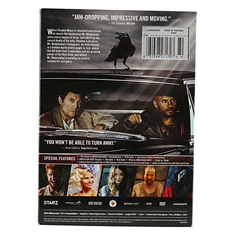 American Gods Season DVD Walmart