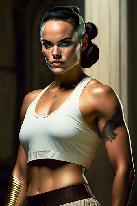 Lexica Portrait Of Star Wars Rey Skywalker In A Form Fitting Plunge