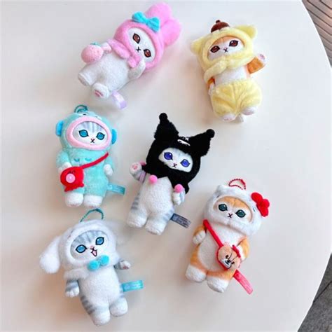 Edthtthe คุโรมิ ตุ๊กตาแมว Kuromi Pillow มายเมโลดี้ Cinnamoroll ของเล่น
