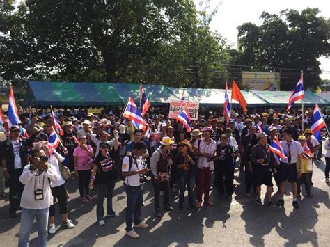 Protest Begins In Phuket Town Video