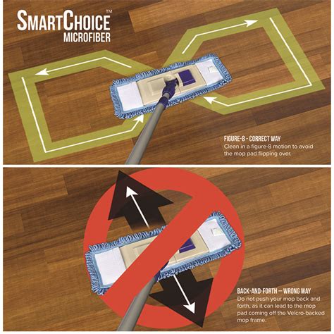 Premium Wet Dry Loop Hook And Loop Mop Sterile Mate