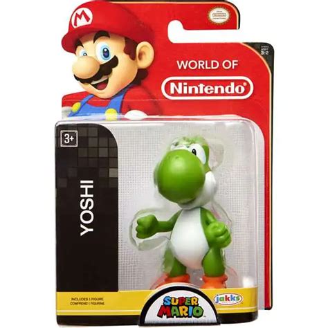 World Of Nintendo Super Mario Wave 32 Yoshi 25 Mini Figure Light Blue