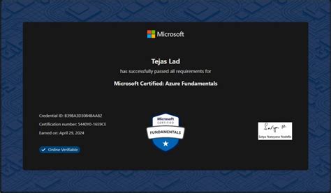 tejas lad on linkedin azure