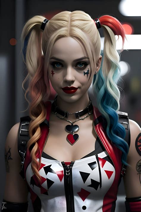 Gorgeous Anime Harley Quinn Colorful Cosplay Artofit
