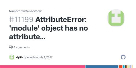 Attributeerror Module Object Has No Attribute Prepareattention