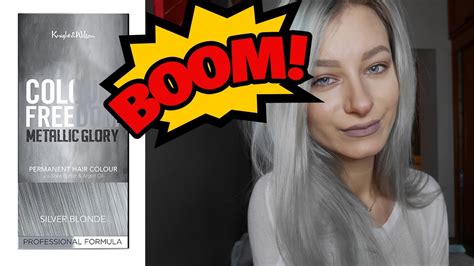 Colour Freedom Metallic Glory Silver Blonde Recenzja Review Youtube