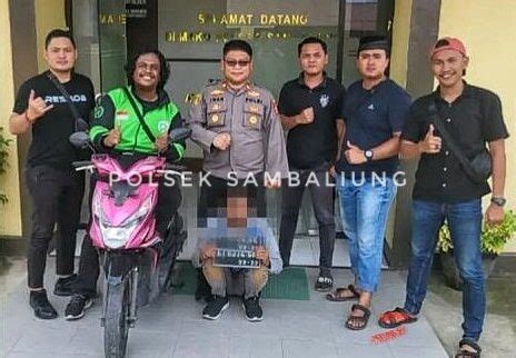 Tak Perlu Waktu Lama Pelaku Curanmor Di Sambaliung Berhasil Dibekuk