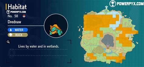 Pokemon Scarlet Violet Drednaw Location