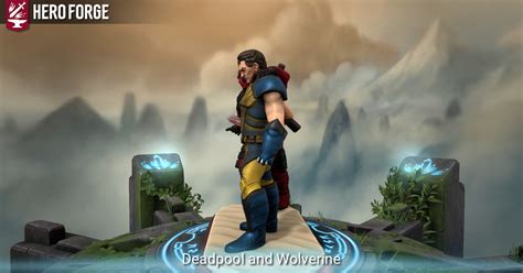 Deadpool And Wolverine Made With Hero Forge