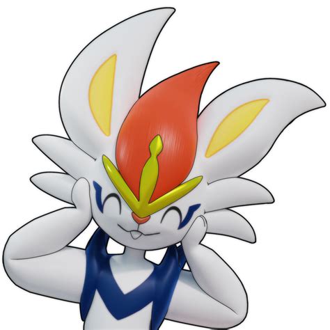 Blender Cinderace Pfp By Xppp1n On Deviantart