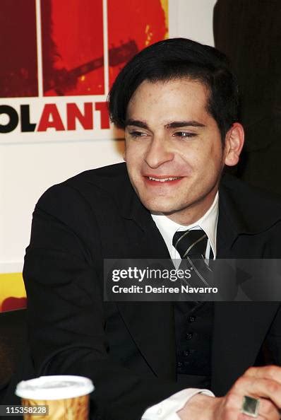 Carlos Dengler Of Interpol During Interpol Signs Their Album News