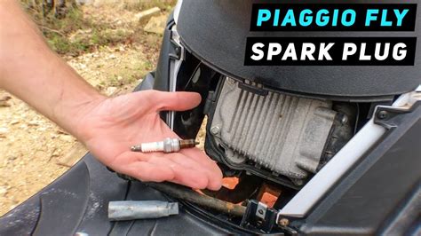 Piaggio Fly Spark Plug Change Mitch S Scooter Stuff YouTube