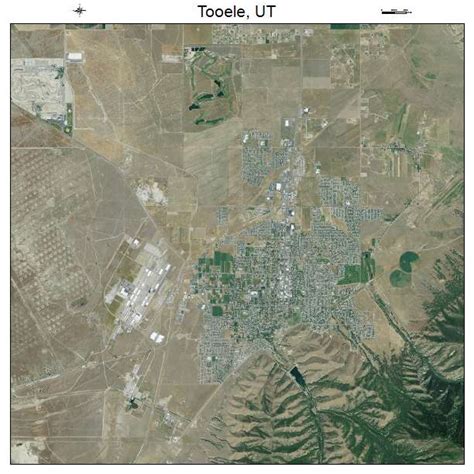 Aerial Photography Map Of Tooele Ut Utah