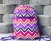 Drawstring Backpack Etsy