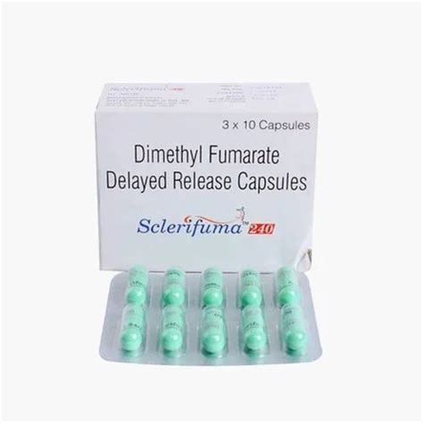 Dimethyl Fumarate Capsule At ₹ 603strip Pharmaceutical Medicine In
