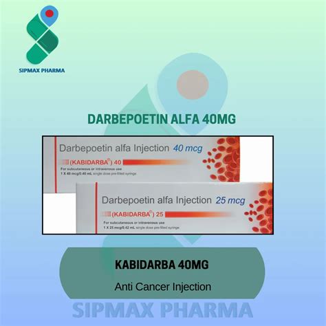 Darbepoetin Alfa Injection 40 Mcg At ₹ 2279box In Vadodara Id