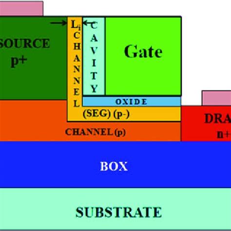 A 3d Structure Of Proposed Junctionless Gs Gaa Finfet B Vertical And C