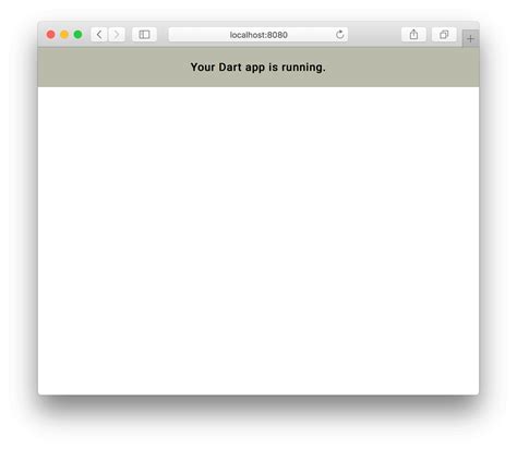 Building A Simple Web Application In Dart