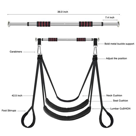 Sex Swing Portable Sex Sling And Door Swing Stand For Couples