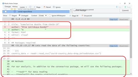 Version Control With Git In Rstudio Conflicts