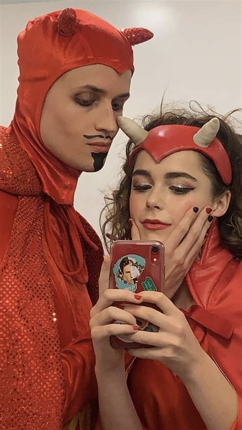 Kiernan Shipka And Luke Cooks Chilling Adventures Costumes Popsugar
