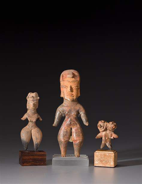 Bonhams Double Headed Tlatilco Figure Middle Pre Classic Ca 1000