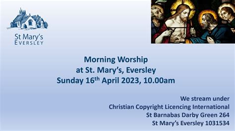 Morning Worship Sunday Th April YouTube