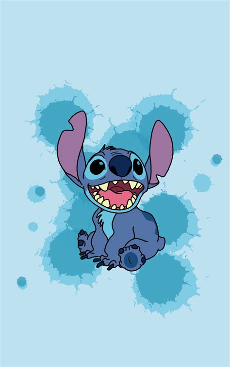 Sticht Lilo And Stitch Drawings Cartoon Wallpaper Iphone Iphone