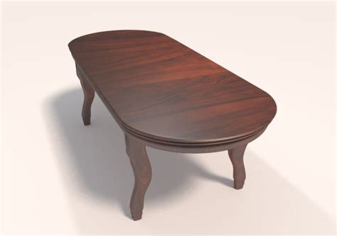 3d Model Classical Table Turbosquid 1346538