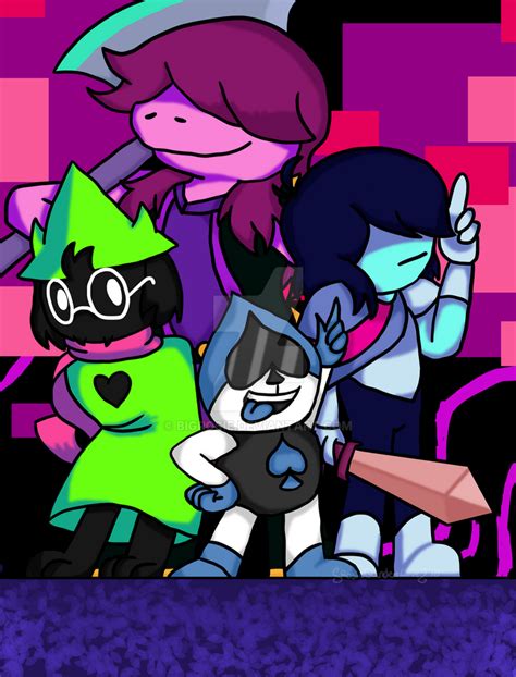 Deltarune Lancer Fan Club By Bigrosie On Deviantart
