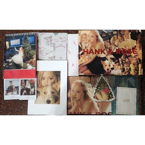 Blackpink Rosé and Hank Season Greetings YG POB Photocard Rose SG Shopee Malaysia