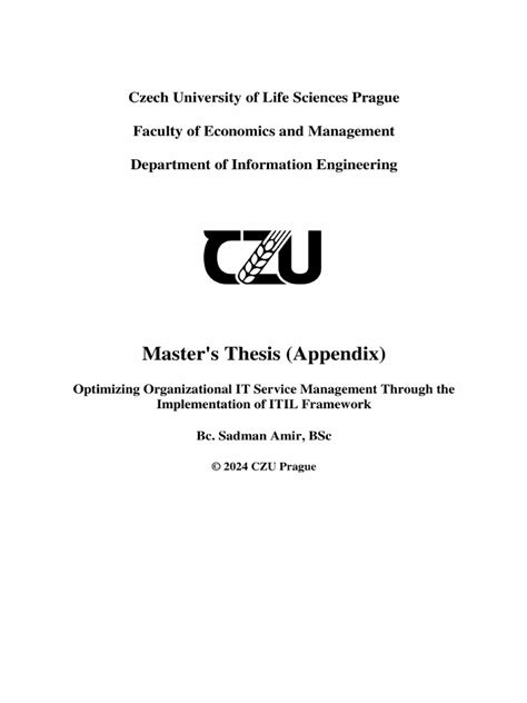 Appendix Masters Final Thesis Sadman Amir Archive Pdf It Service Management Cloud Computing