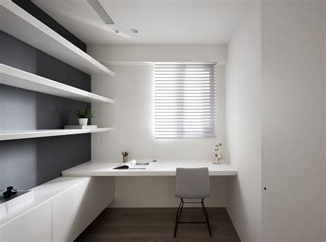 단순하지만 세련된 미니멀리스트 홈 오피스 37 싸굴다방 Dj Mobilier Minimaliste Maison
