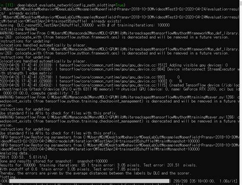 My Deeplabcutanalyzevideo Finish Faster Then Expected · Issue 664