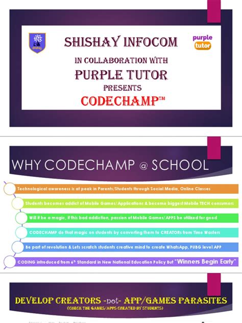 Codechamp Implementation Pdf