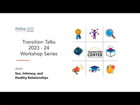 Transition Talks Talking With Babe Adults About Sexuality A Workshop For Parents And