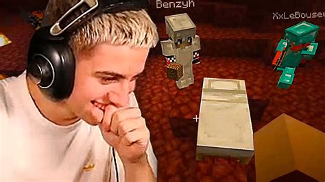 J AI TENTÉ DE DORMIR DANS LE NETHER spoil on est tous morts YouTube