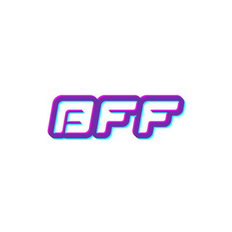 Free Animated BFF Text Template To Edit Online