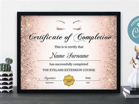 Pin On Certificate Of Completion