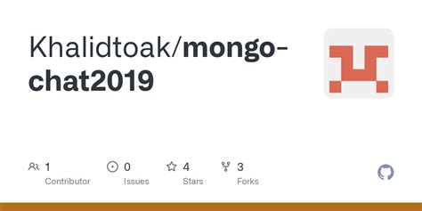 Mongo Chat2019srcmainresourcesapplicationproperties At Master · Khalidtoakmongo Chat2019