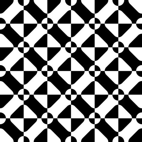 Seamless Circle Square And Triangle Pattern Stock Vector By ©maxkrasnov 122133278