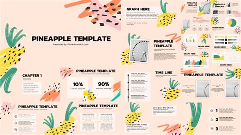 Pineapple Template Powerpoint Hub