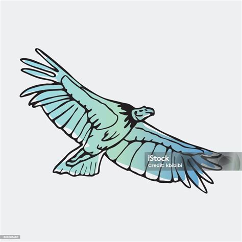 손으로 그린 연필 그래픽 독수리 독수리 Osprey 팔 콘 호크 새 프레데터 Karkar에 대한 스톡 벡터 아트 및 기타 이미지 Karkar 갈고리 발톱 공포 무서움