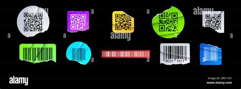 Torn Barcode Paper Sticker Label Vector Design Bar Code Sign Icon Torn Barcode Paper Sticker Label Vector Design Bar Code Sign Icon