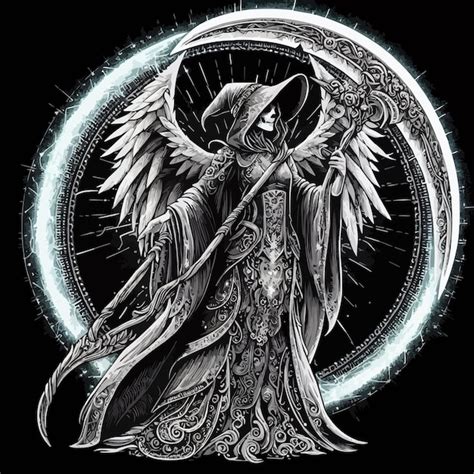 Vector Witch Flying On A Broomstick On White Background Premium Ai