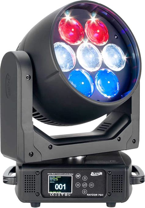 Elation Rayzor 760 Rgbw Moving Head With Sparkled System
